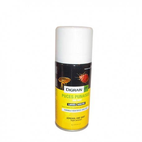 Digrain Puces punaises aérosol 100 mL one shot - Fatalexpert, Ventre ...